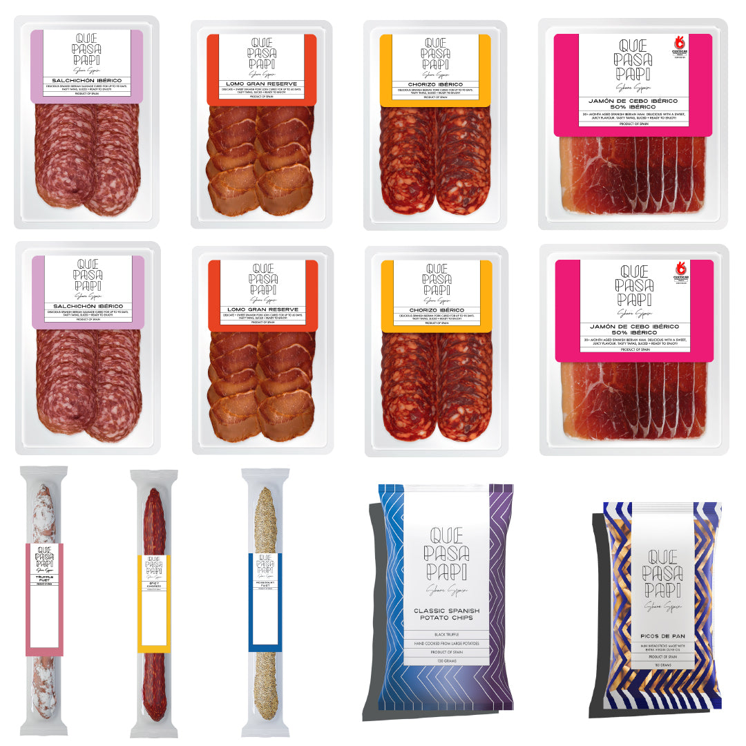 Summer Tapas Box Large – Que Pasa Papi